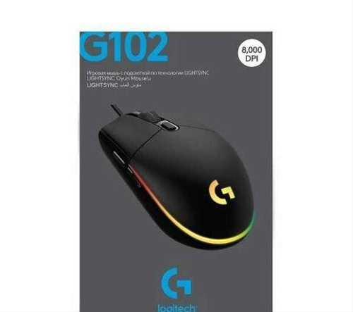 Компьютерная мышь Logitech G203 lightsync Black