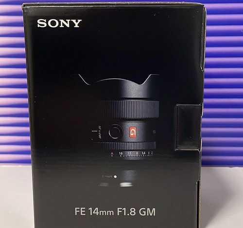 Новый Sony FE 14mm F1.8 GM