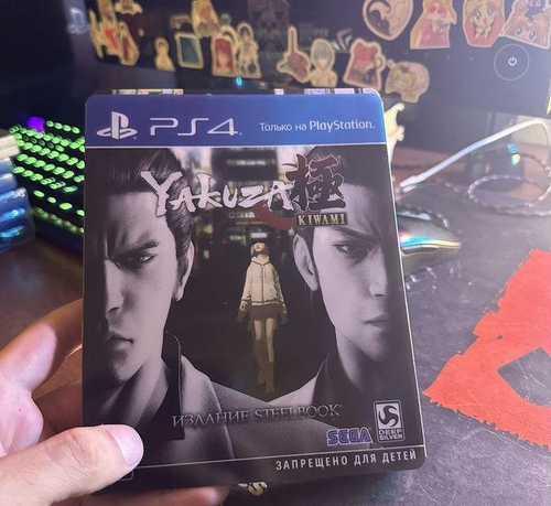 Yakuza kiwami ps4 steelbook