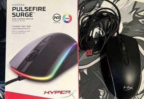 Как новая Игровая мышка hyperx pulsfire surge