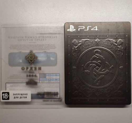 Орден 1886 The order 1886 Steelbook Стилбук ps4