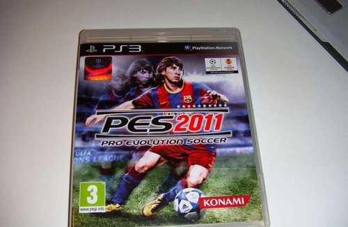 Игра Pes 2011 pro evolution soccer на ps3