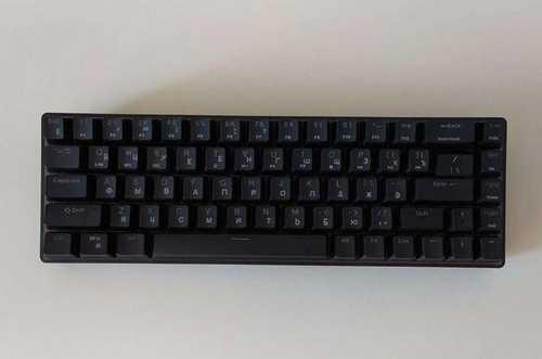 Кастомная клавиатура 65 черная