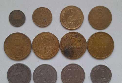 Монеты СССР 1930-1957 гг