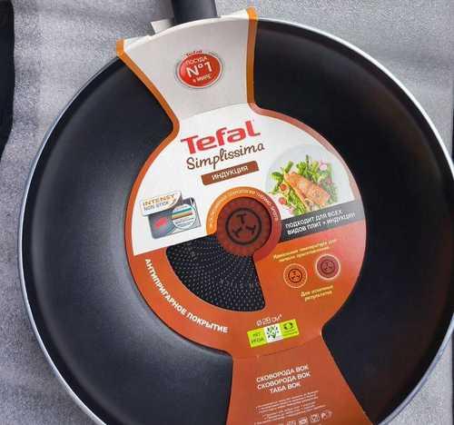 Сковорода вок tefal simplissima