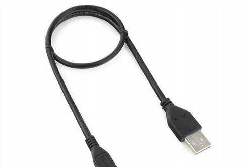 Кабель USB 2.0 Pro Cablexpert CCP-mUSB2-ambm-0.5M