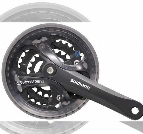 Система шатунов Shimano Acera, M361, 170 мм, Кв, 4