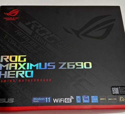 Asus Z690 ROG Maximus Hero wifi новые гарантия