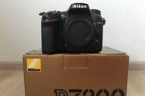 Nikon D7200 body (пробег 14 тыс)