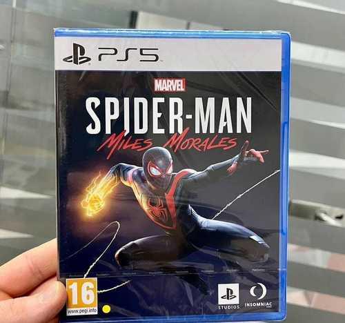 Диск Spider-man Miles Morales на ps5