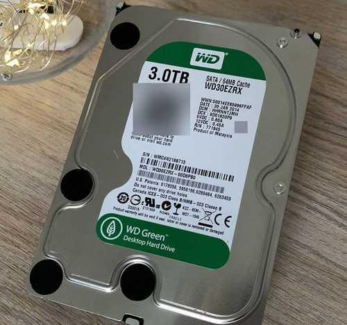 WD Green 3tb Жесткий диск