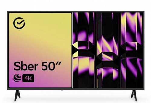 Новый телевизор Smart TV Sber 50"(127 см) 4K UHD