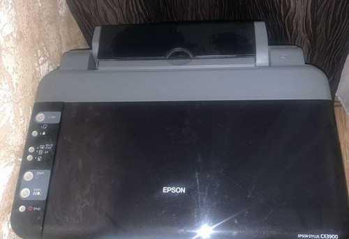 Принтер,сканер, мфу Epson Stylus CX3900, цветн
