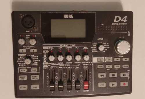 Портативная студия Korg D4