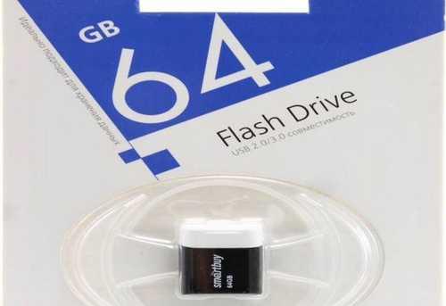 Флешка 64 гб USB Smartbuy lara Black