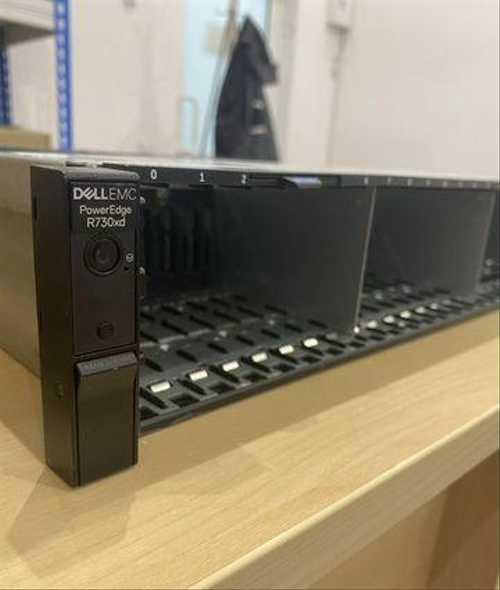 Сервер dell на 24 диска. Гарантия 5 лет
