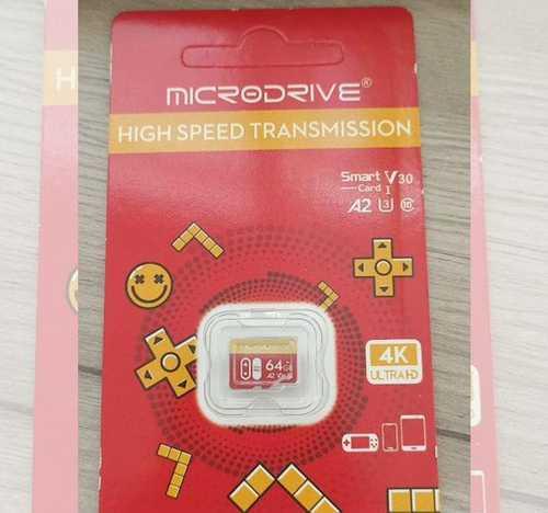 Micro sd карта памяти 64гб