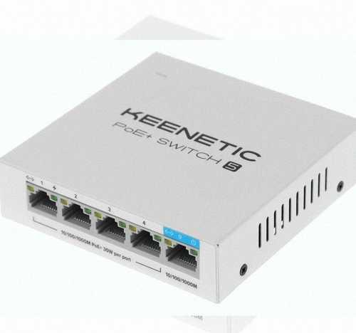 Коммутатор Keenetic PoE+ Switch 5 (KN-4610)