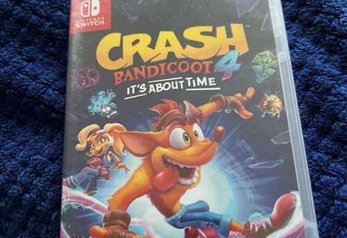 Crash Bandicoot its about time-для Switch