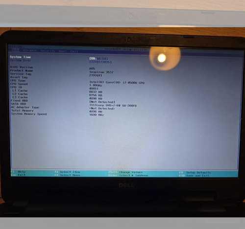 Dell I7-4500u на восстановление