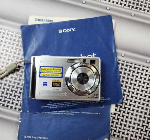 Фотоаппарат Sony cyber shot DSC w80