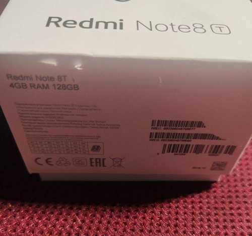 Xiaomi Redmi Note 8T, 4/128 ГБ