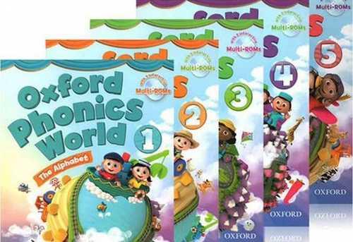 Oxford phonics world 1, 2, 3, 4, 5