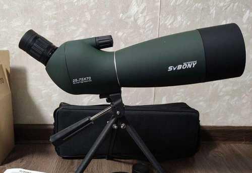 Телескоп svbony SV28 25-75x70, водонепроницаемый