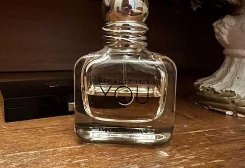 Giorgio armani because it's you парфюмерная вода