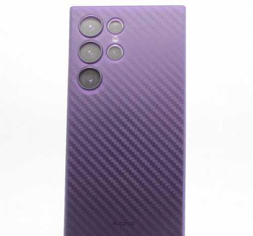 Чехол на Samsung Galaxy S24 Ultra K-DOO Air Carbon