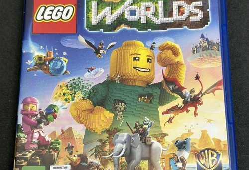 Диск PS4 Lego Worlds