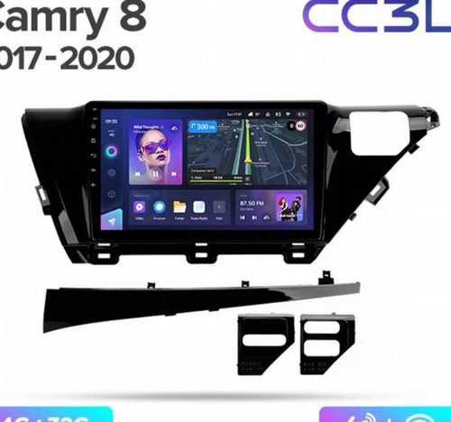 Магнитола Teyes CC3L 4/32 Гб.Toyota Camry 2017-202