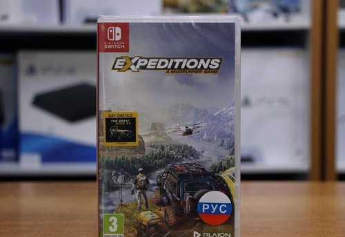 Expeditions MudRunner Game Nintendo Switch рус суб