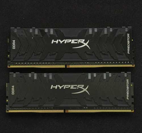 Оперативная память Hyperx Predator rgb ddr4 16gb