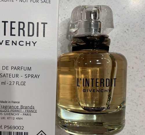 Givenchy L'Interdit Eau de Parfum, Парфюм вода