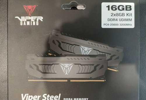 Patriot Viper Steel 16Gb DDR4 3200MHz NEW