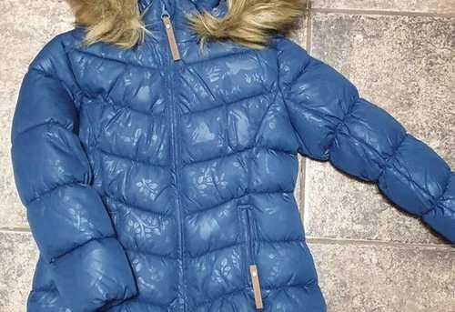 Новая зимняя куртка пальто для девочки 98 luhta