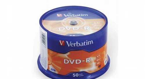 DVD диски Verbatim DVD-R Printable, боксы