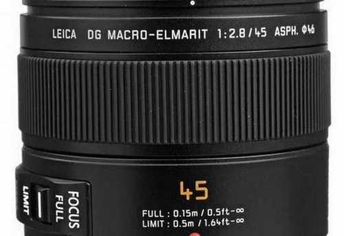 Panasonic Leica DG Macro-Elmarit 45mm f/2.8