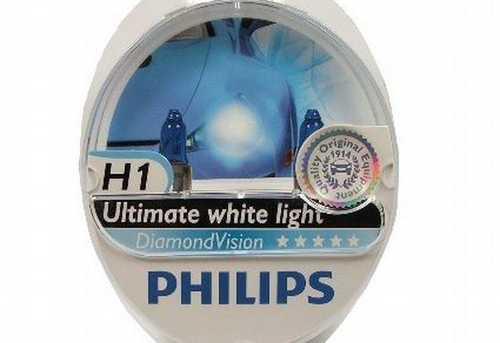 Автолампа philips H1 12V 55W P14,5sDiamond Vision