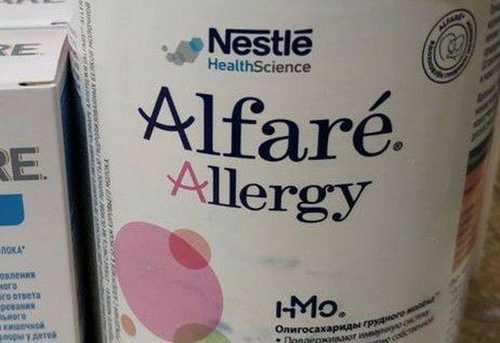 Смесь alfare allergy детское питание