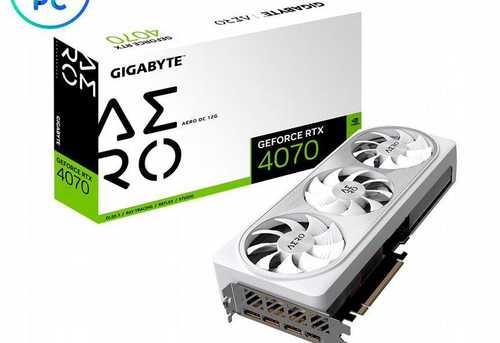 Видеокарта RTX4070 12Gb gigabyte aero OC GV-N4070a