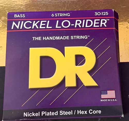 DR NMH6-30 nickel LO-rider струны