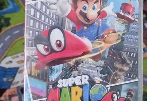Картридж Nintendo switch super Mario odyssey