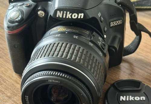 Зеркальный фотоаппарат nikon D3200