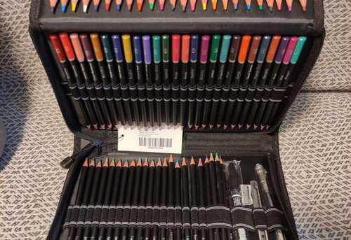 Новый набор акварельных цветных карандаши 72 шт