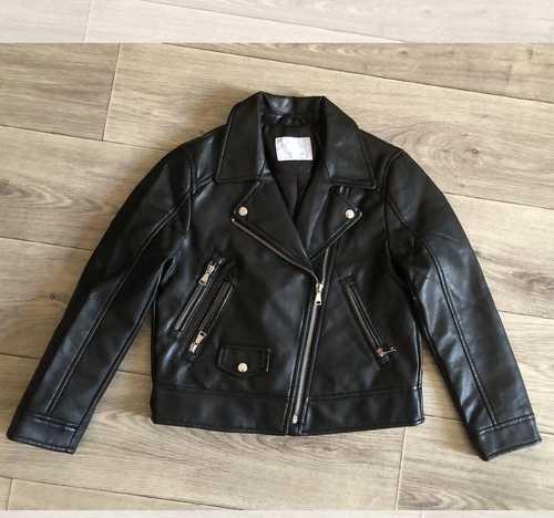 Кожаная куртка 128 Zara