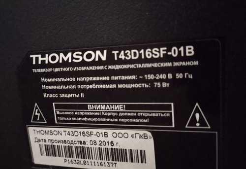 Thomson T43D16SF-01B