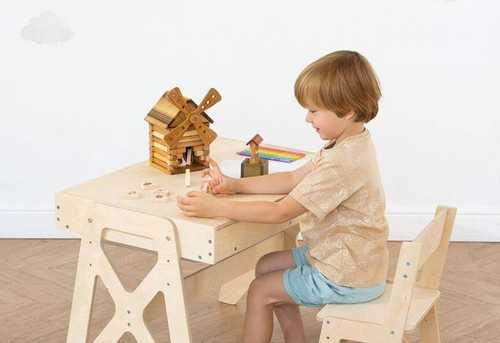 Детский стол и стул/доска для рисования