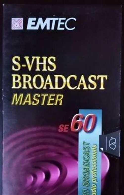Видеокассеты emtc 60 S VHS -3 шт